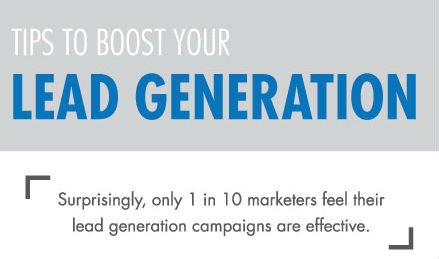 Only 1 in 10 marketers feel their lead generation campaigns are ...
