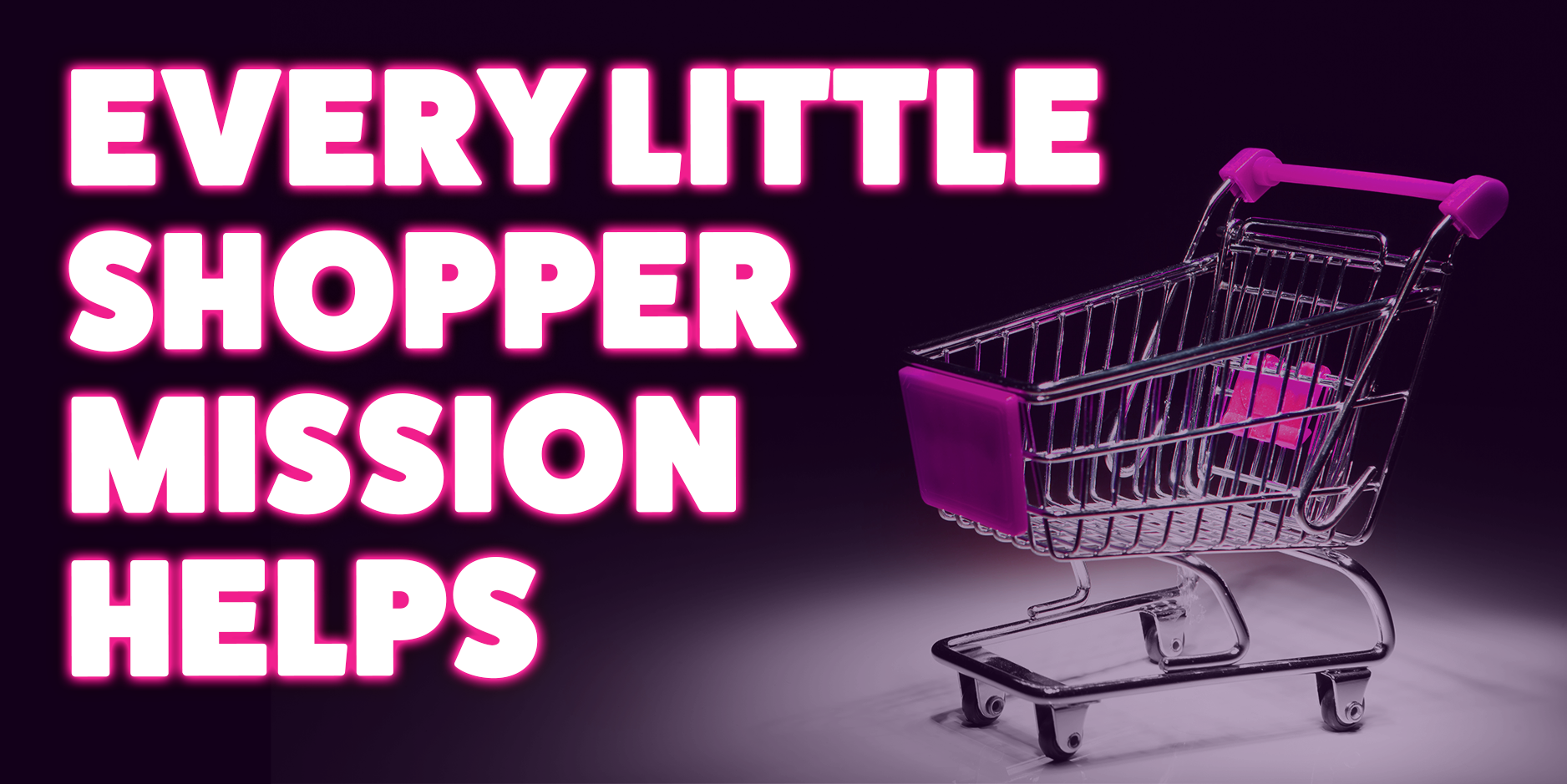 EVERY LITTLE SHOPPER MISSION HELPS Immediate Future